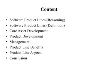 Software product line | PPTX