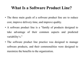 Software product line | PPTX