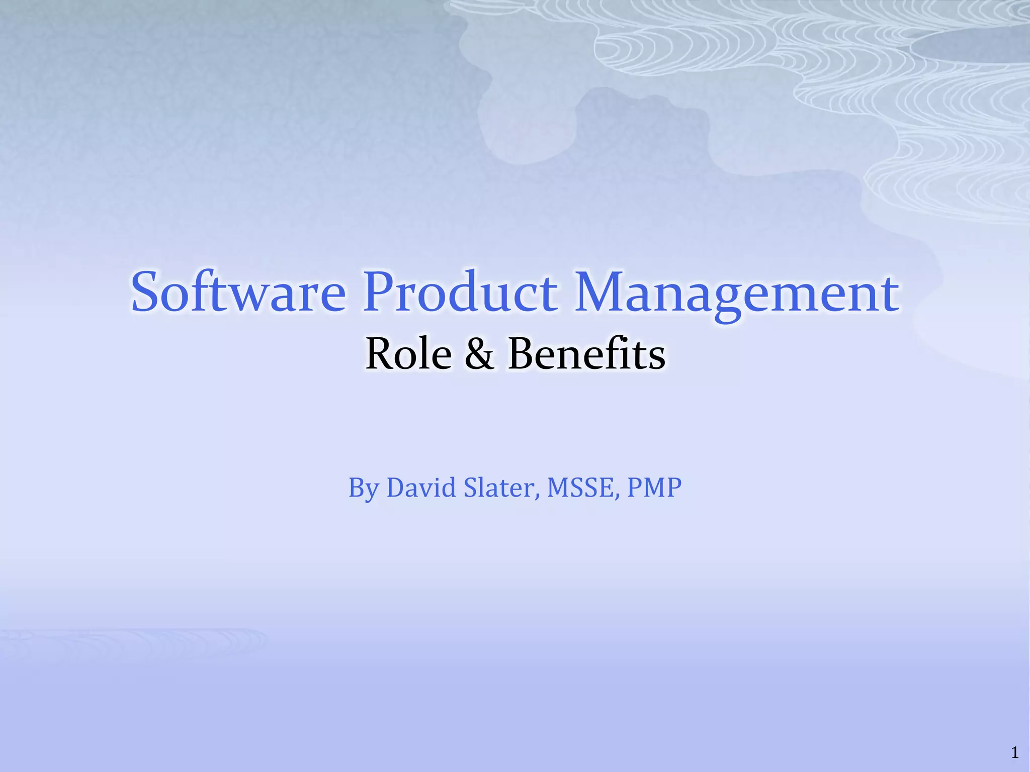 Software Product Management | PPTX