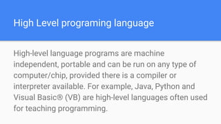 IGCSE O/L Trial Class slides | PDF | Programming Languages | Computing