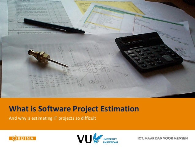 Software Project Estimation Software Project Estimation