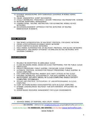 Software project list | DOCX