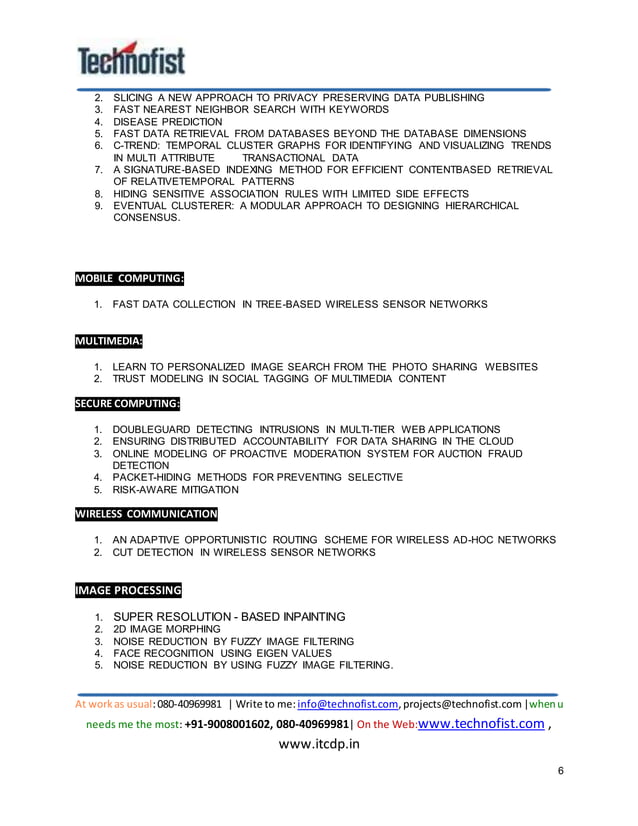 Software project list | PDF