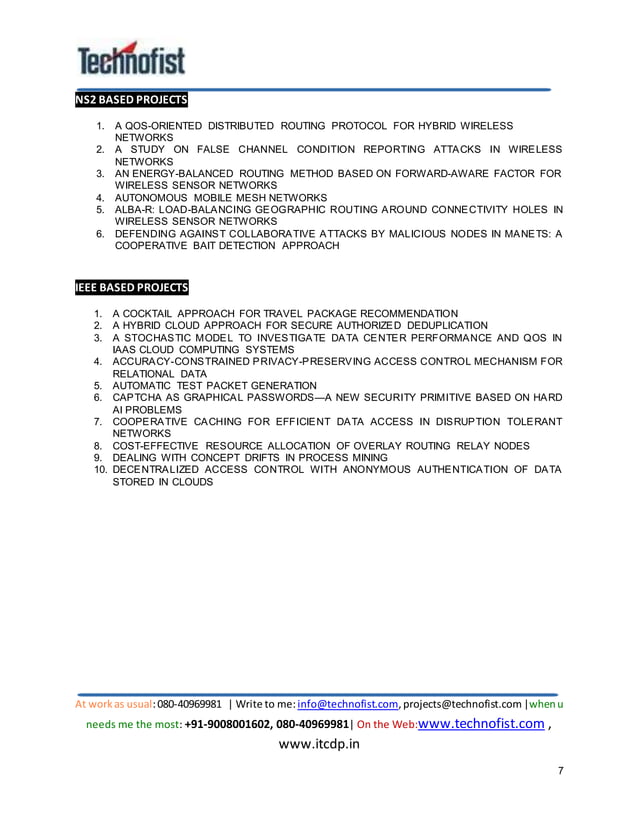 Software project list | PDF