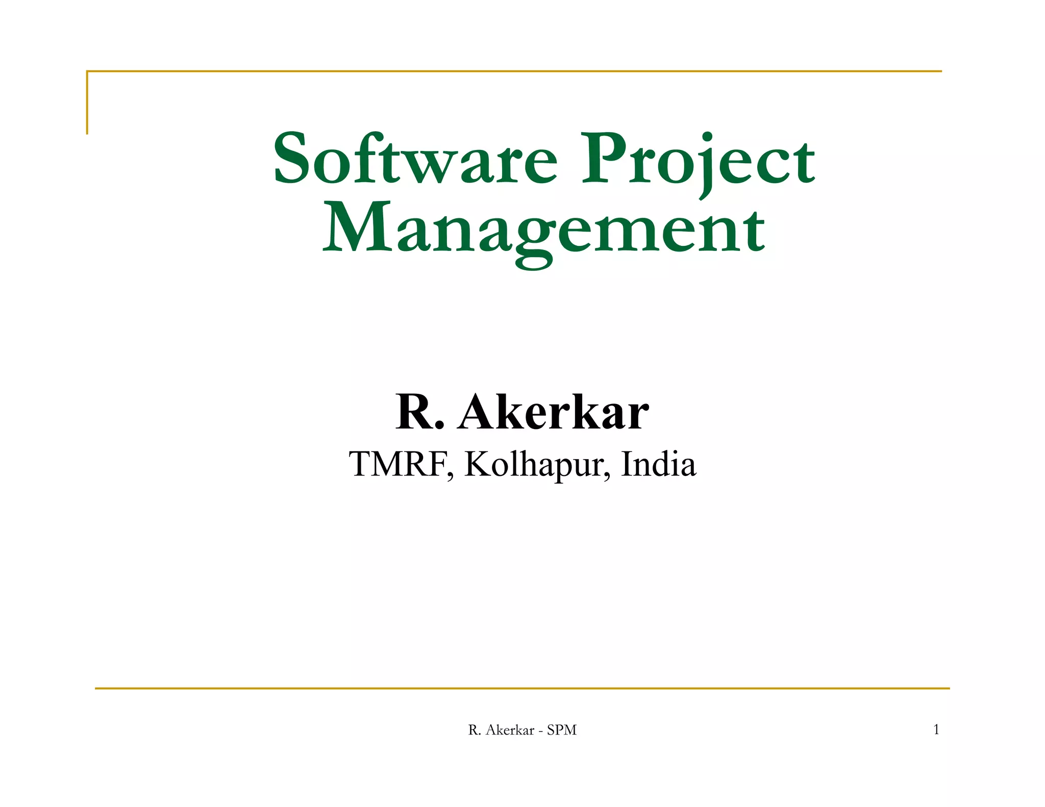Software project management | PDF
