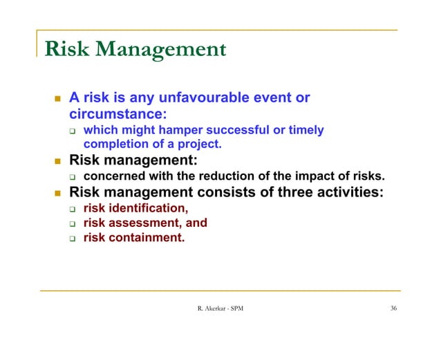 Software Project Management PPT Software Project Management PPT