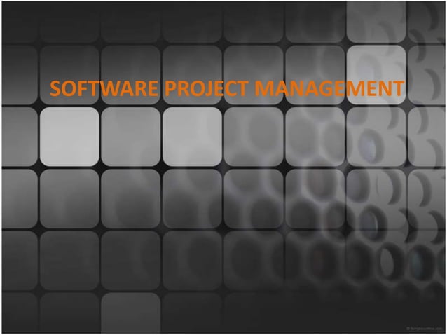 Software Project Management | PPT
