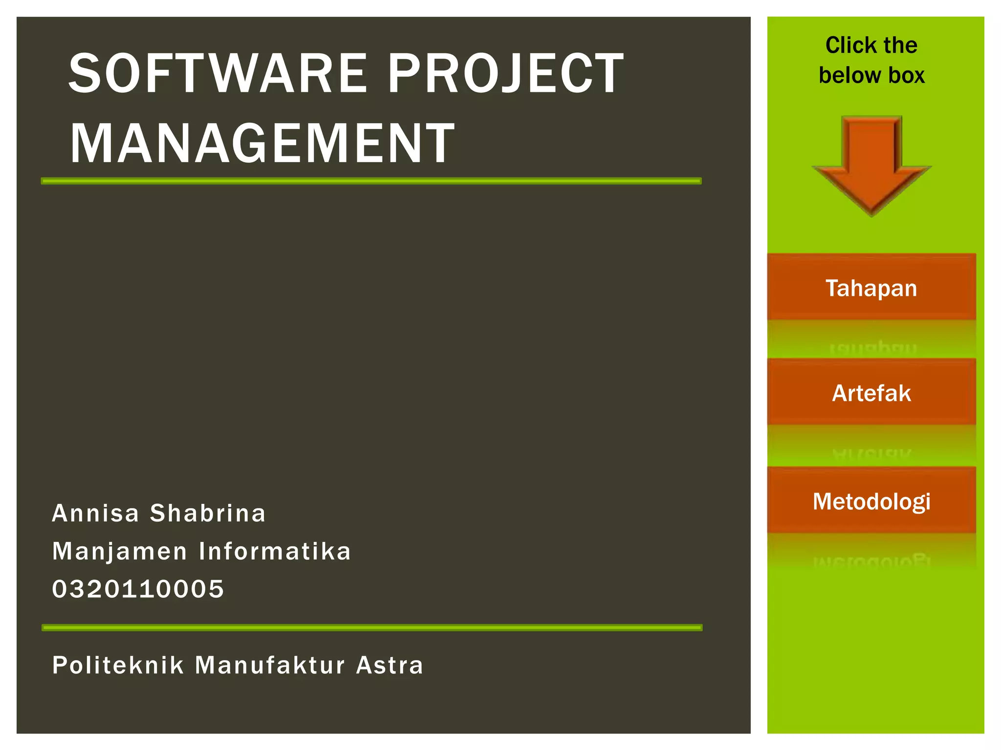 Software project management | PPTX