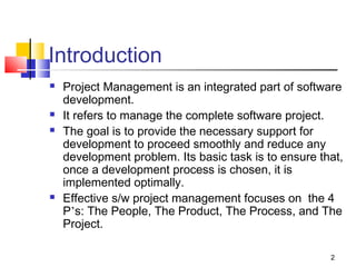 Software project management | PPT