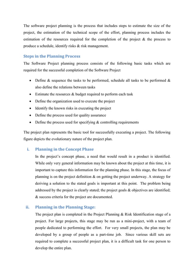 Software Project Management | An Overview of the Software Project ...