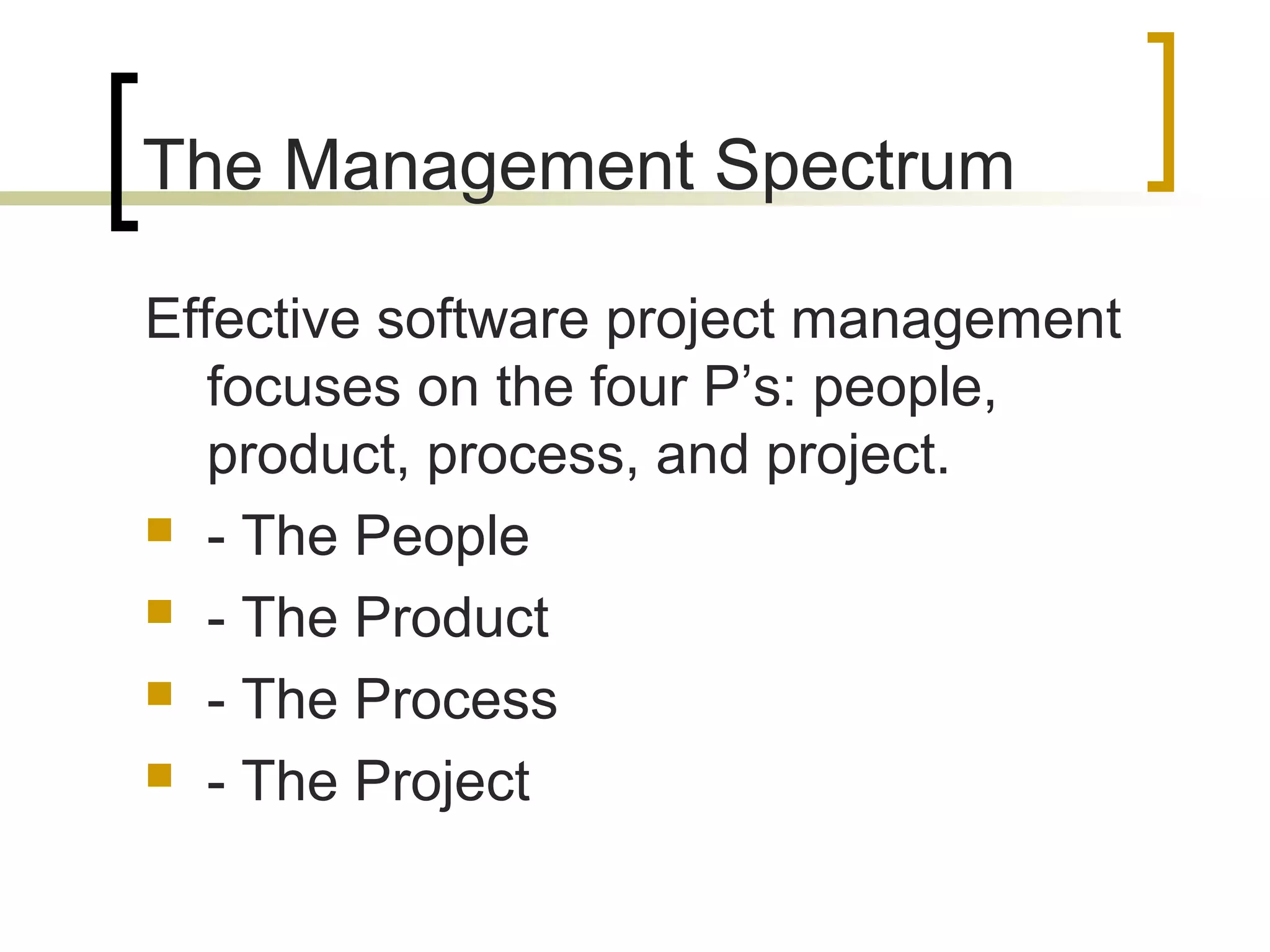 Software project management | PPT