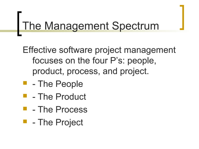 Software project management | PPT