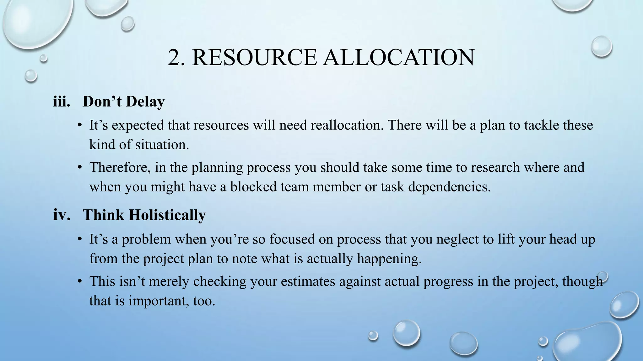 Project Resource Allocation | PPTX