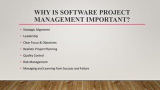 Software project management | PPTX