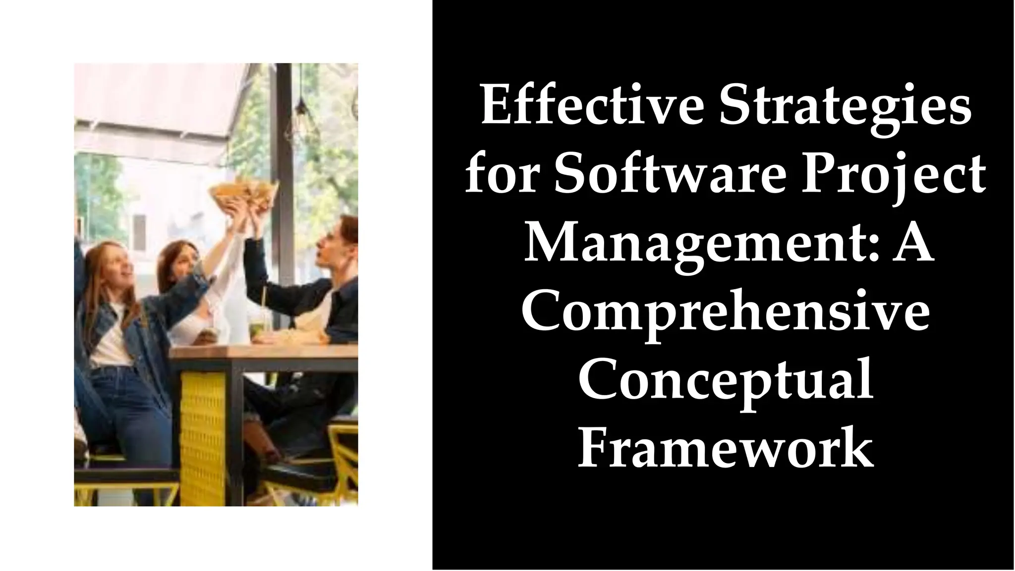 Software Project Management Software Engineering Pptx
