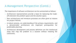 Model Based Software Architectures | PPTX