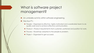 Software Project Management 01 | PPT