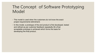 software Prototyping model | PPTX