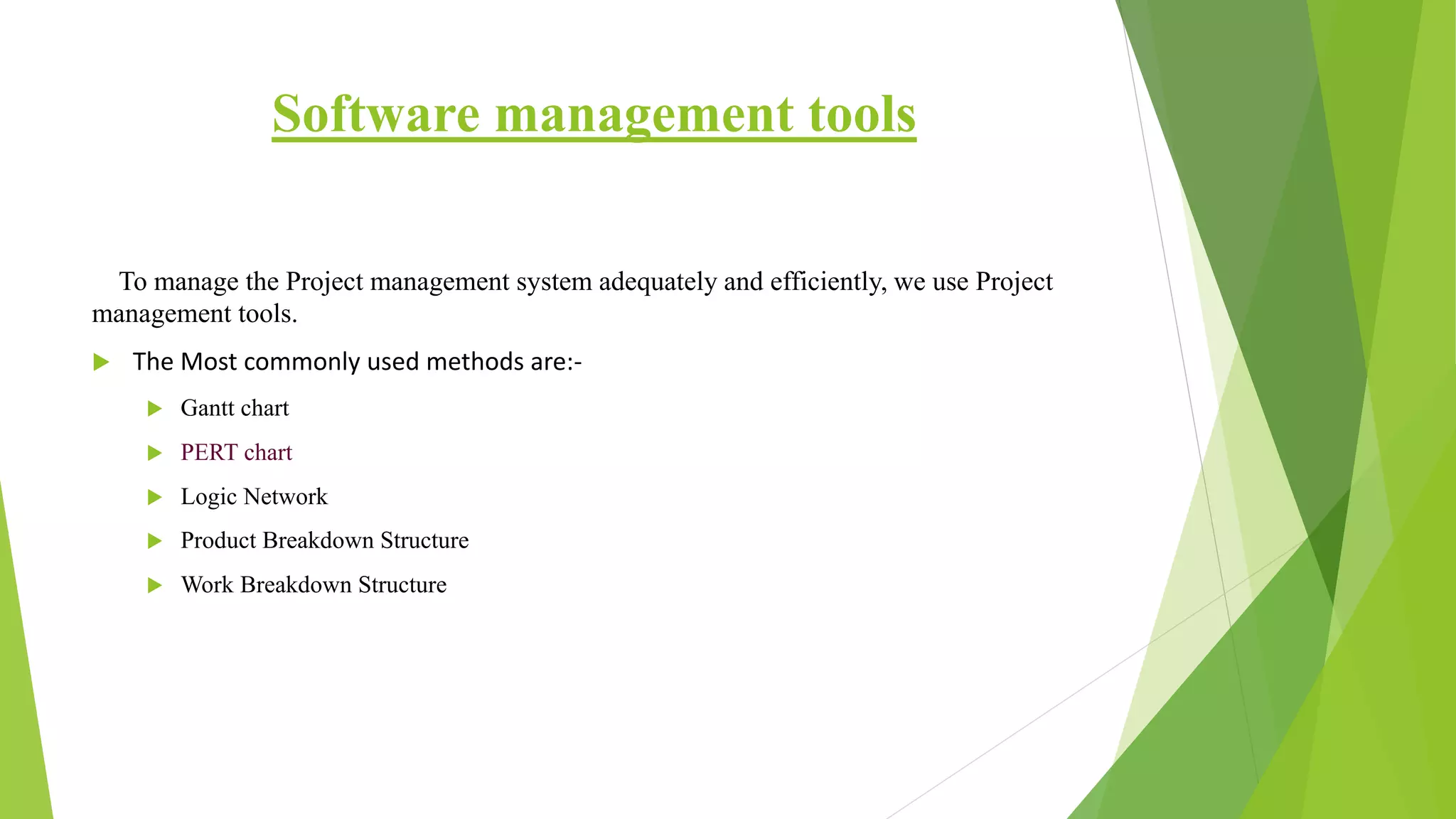 Software project management tools | PPT