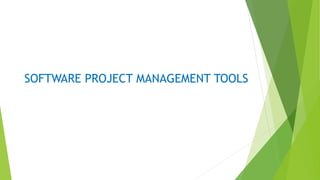Software project management tools | PPT
