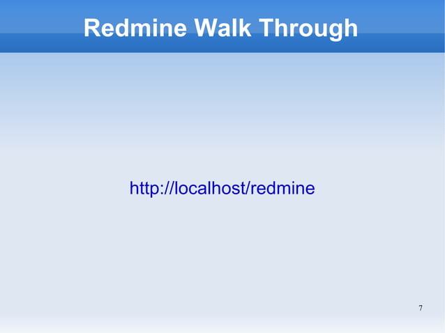 Software Project Management using Redmine | PPT