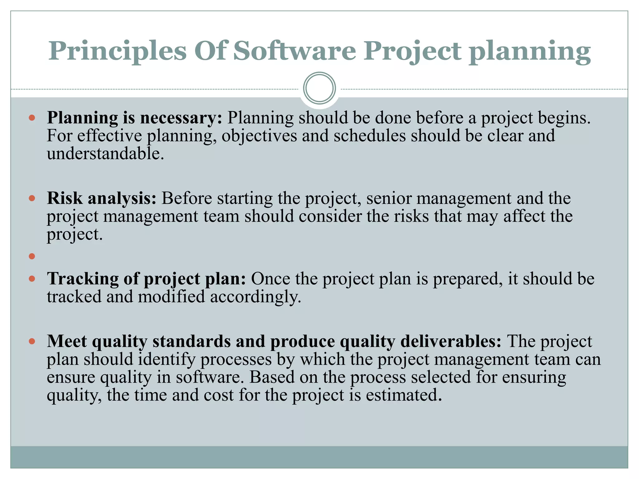 Software project planning | PPTX