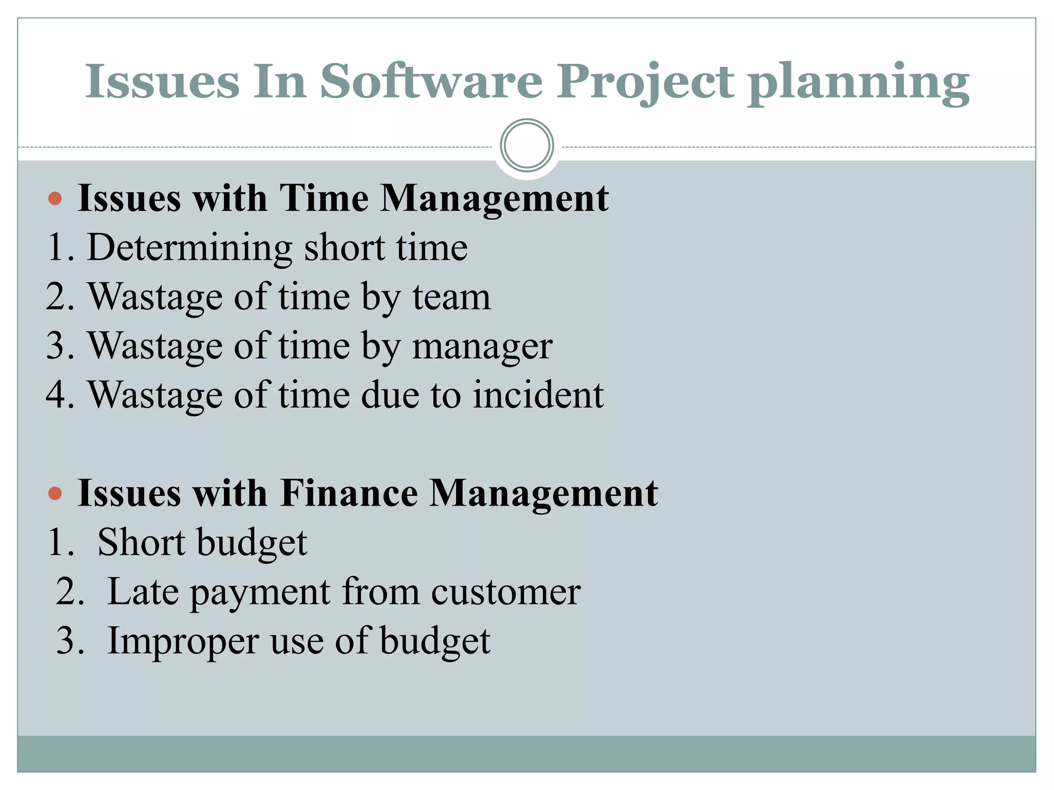 Software project planning | PPTX