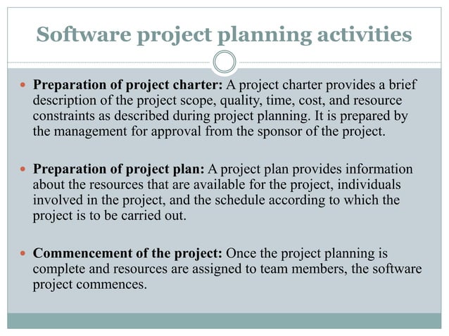 Software project planning | PPTX
