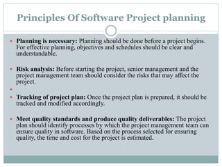 Software project planning | PPTX