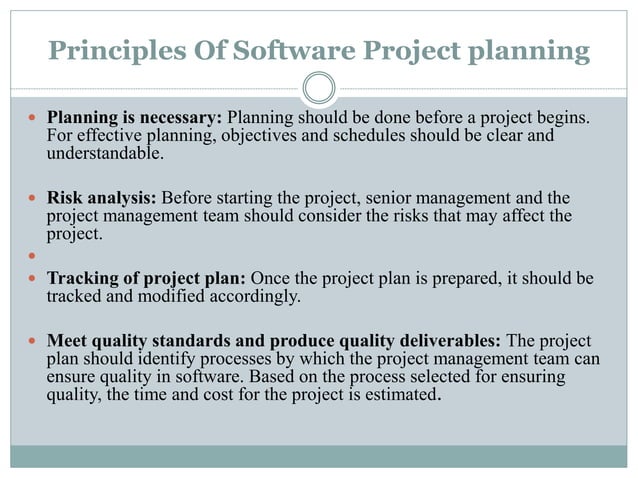 Software project planning | PPTX