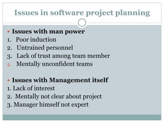 Software project planning | PPTX