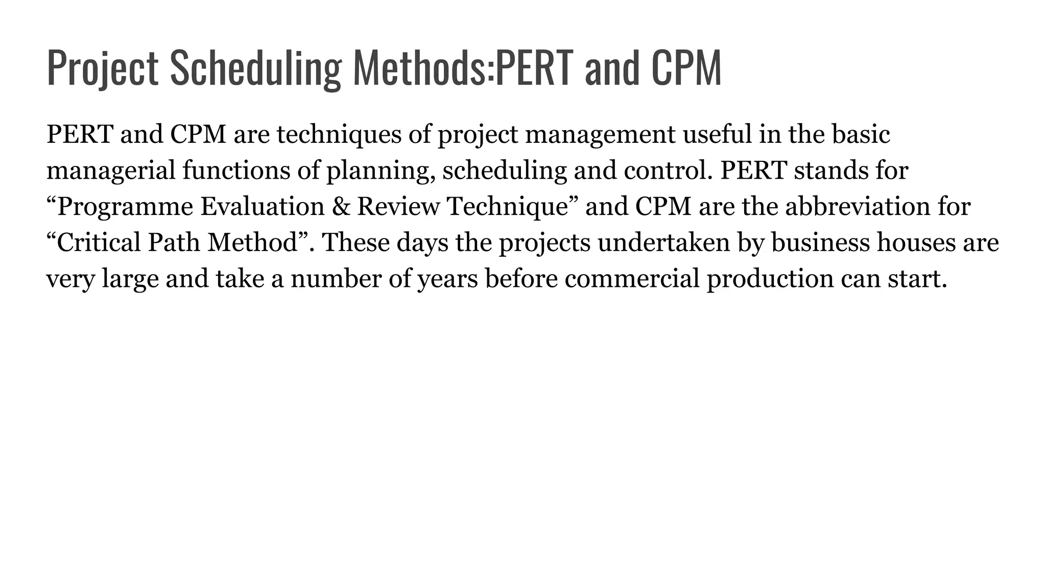 Software project scheduling | PPTX