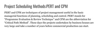 Software project scheduling | PPT