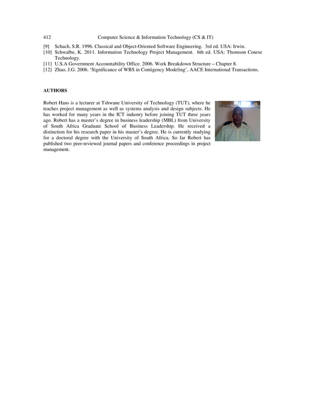 Software Project Scope Verification Through Deliverable Oriented Work 0645