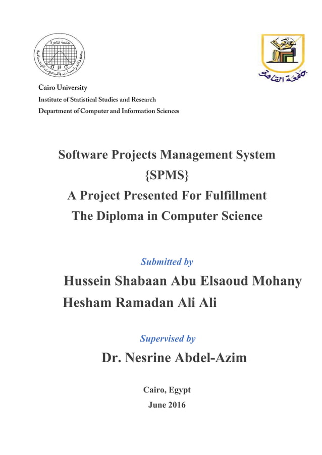 Software projects management system ( full documentation ) | PDF