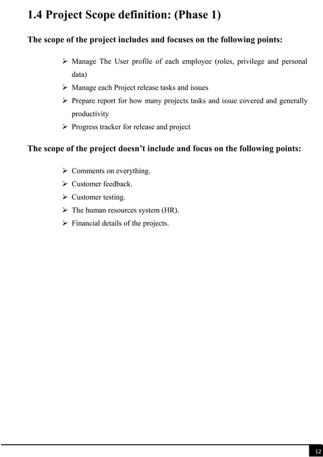 Software projects management system ( full documentation ) | PDF