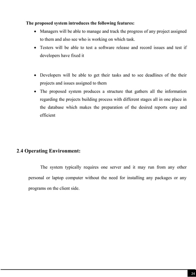 Software projects management system ( full documentation ) | PDF