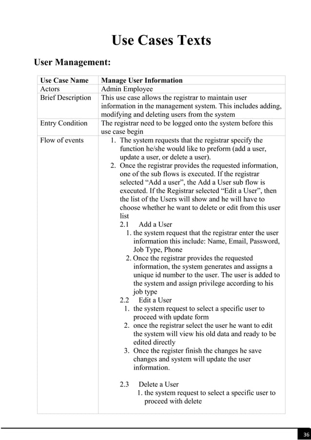 Software projects management system ( full documentation ) | PDF