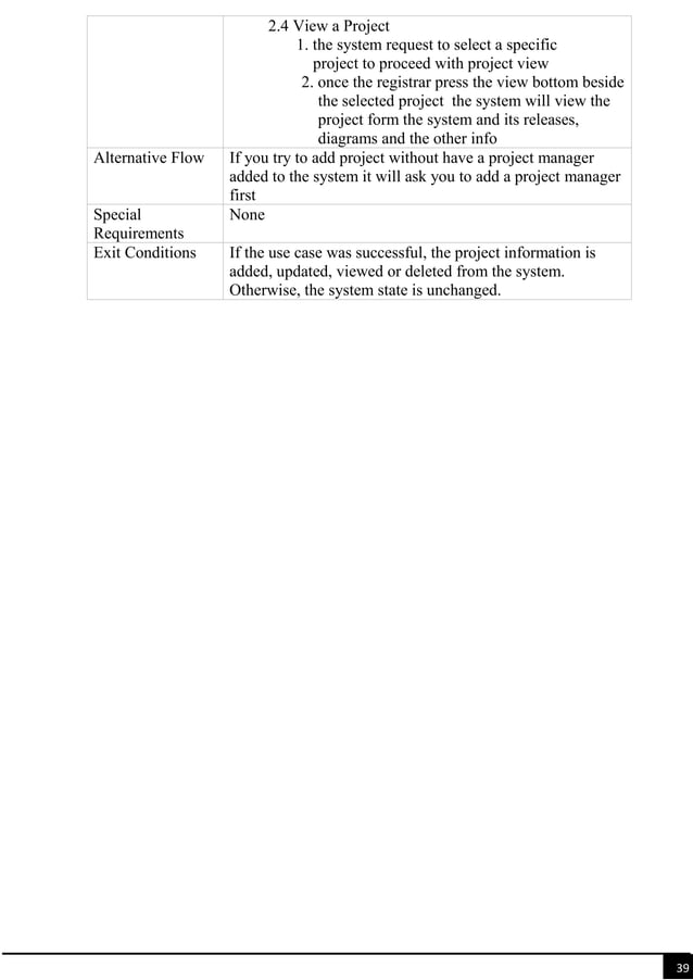 Software projects management system ( full documentation ) | PDF