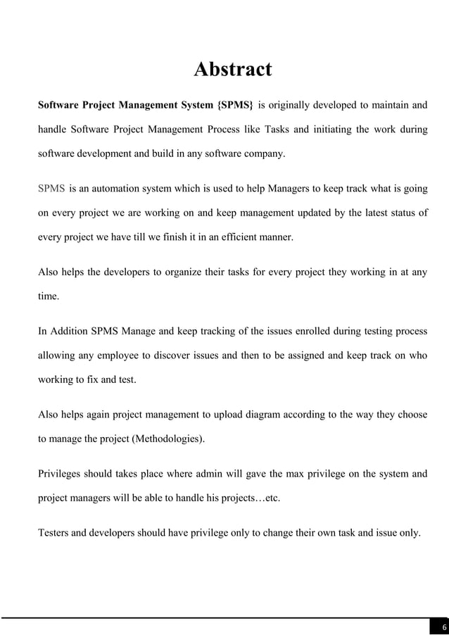 Software projects management system ( full documentation ) | PDF