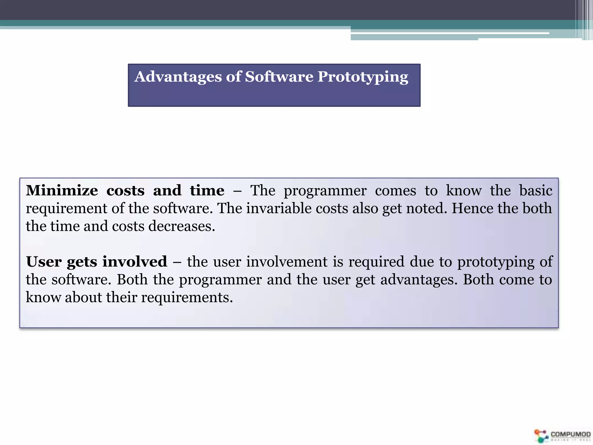 Software prototyping | PPTX | Computing | Technology & Computing