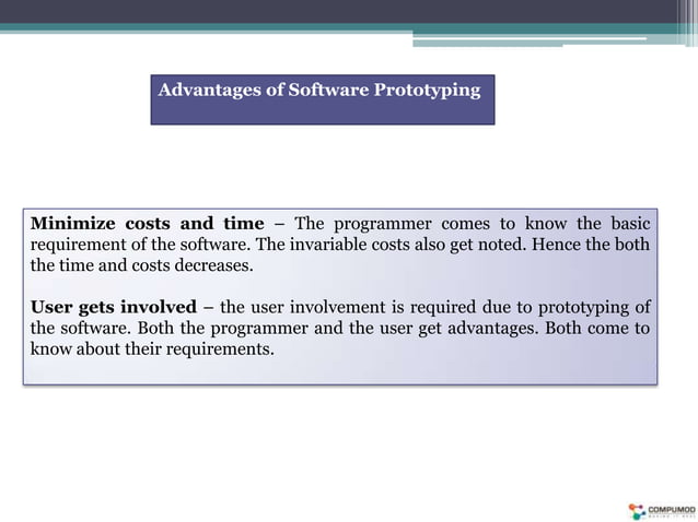 Software prototyping | PPTX | Computing | Technology & Computing
