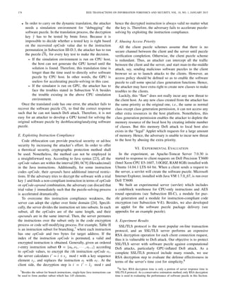 Software Puzzle: A Countermeasure to Resource-Inflated Denial- of-Service Attacks | PDF