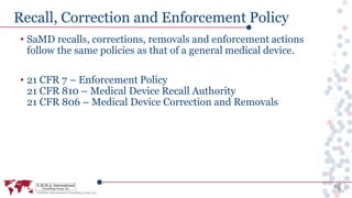 Building a QMS for Your SaMD Part II | PPT