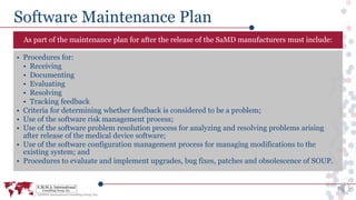 Building a QMS for Your SaMD Part II | PPT