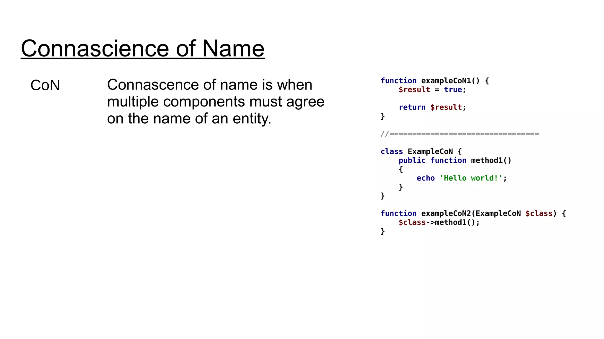Software quality - Connascence | ODP