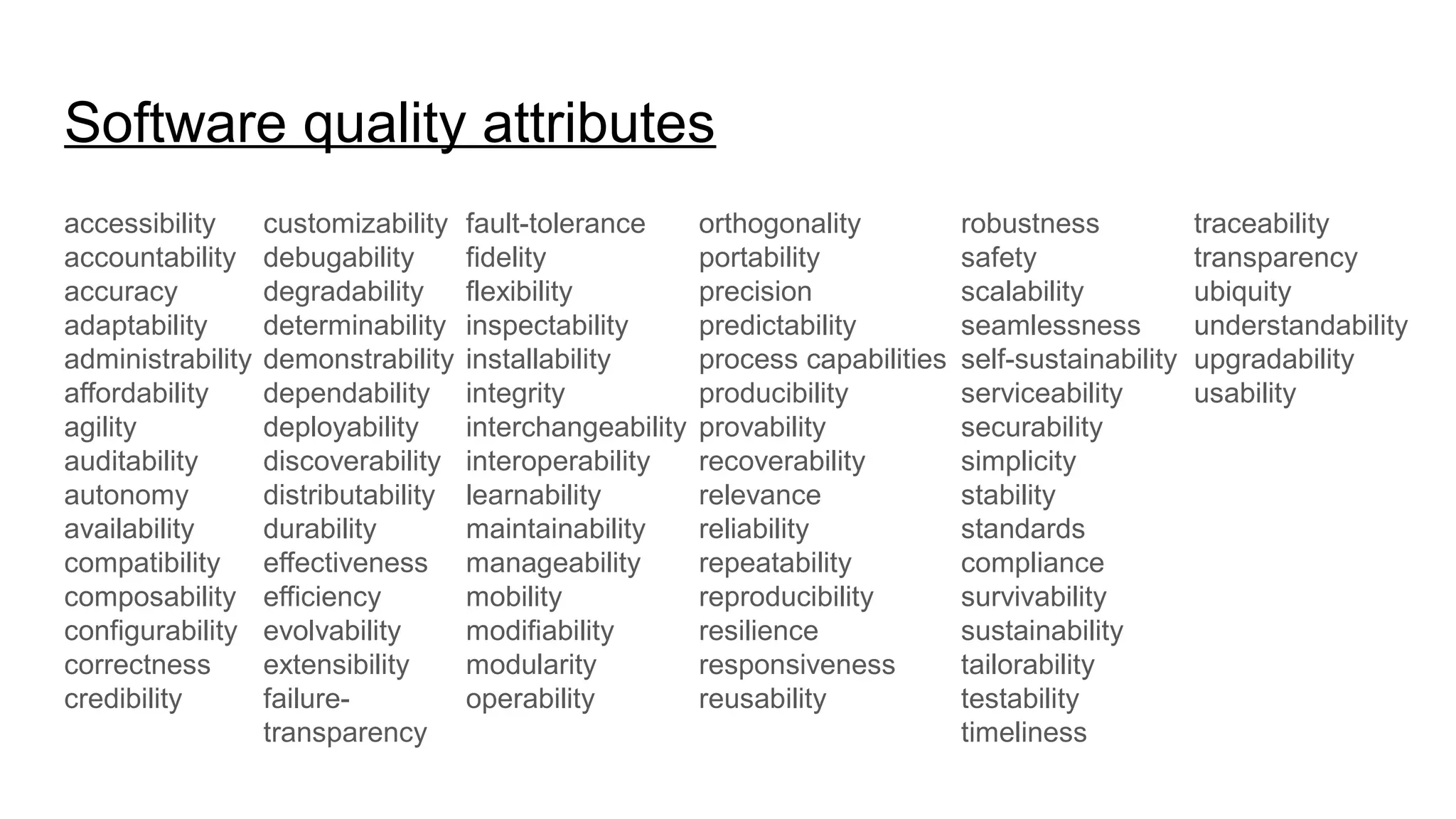Software quality - Connascence | ODP