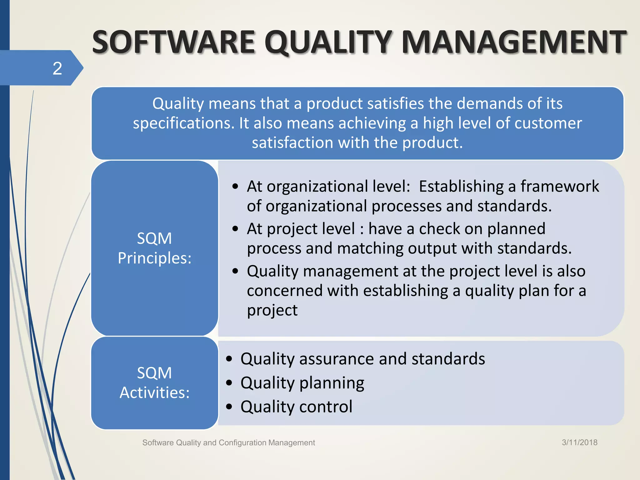 Software Quality and Configuration Management | PPTX