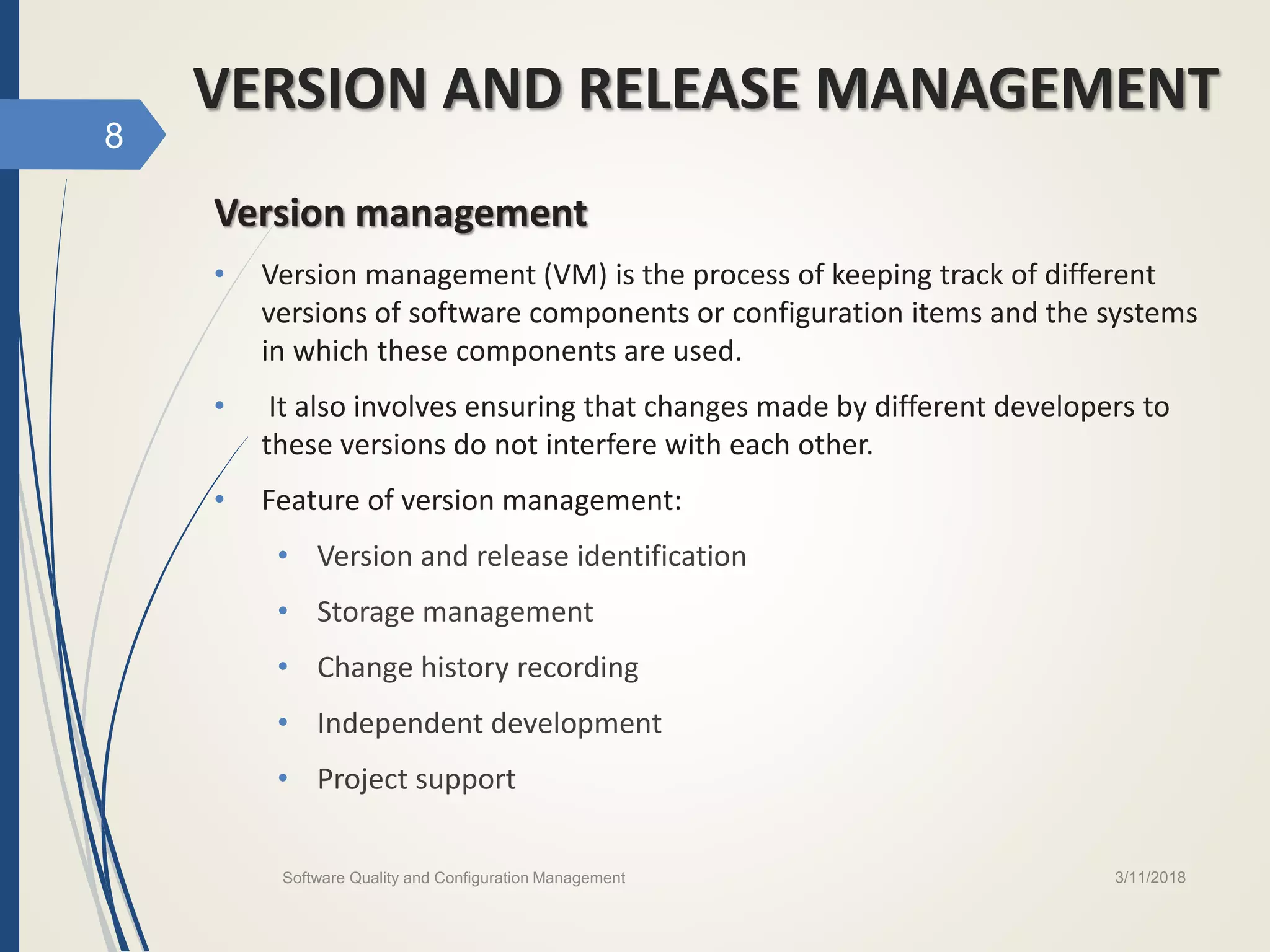 Software Quality and Configuration Management | PPTX