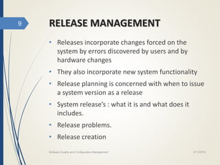 Software Quality and Configuration Management | PPTX
